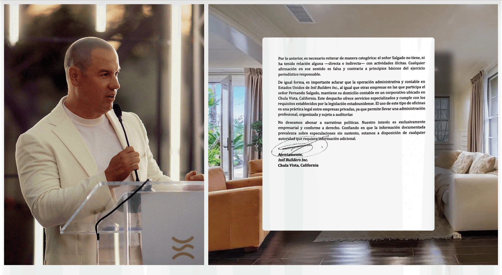 La casa es mía; No he cometido ningún delito: Fernando Salgado | En ...